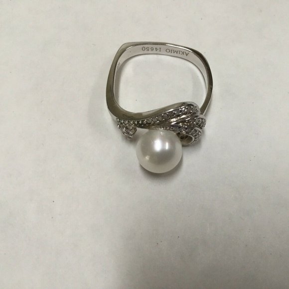 Akimio | Jewelry | Akimio Pearl Ring | Poshmark